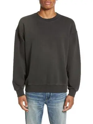 ELWOOD Oversized Crewneck Sweatshirt - Vintage Black