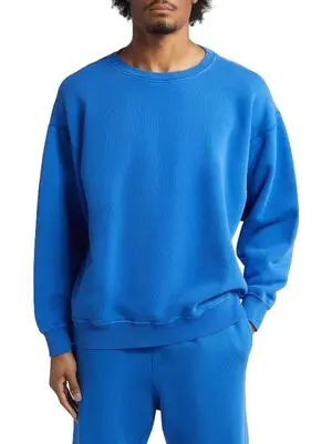 ELWOOD Oversized Crewneck Sweatshirt - Vintage Cobalt