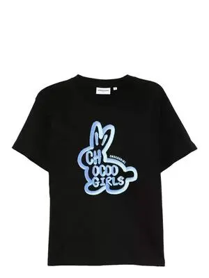 CHOCOOLATE Graphic-print T-shirt - Black