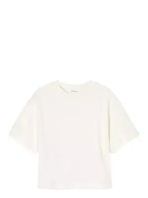 Closed Fine-ribbed T-shirt - White