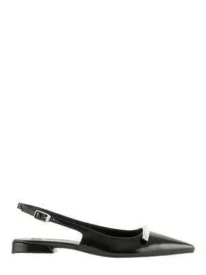 HOGL Jeanne Pointed-toe Slingback Pumps - Black