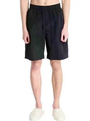 Calvin Klein Logo-embroidered Swim Shorts - Black