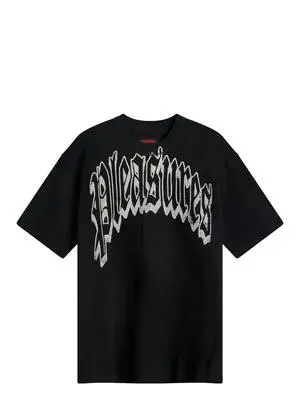 PLEASURES Cotton T-shirt - Black