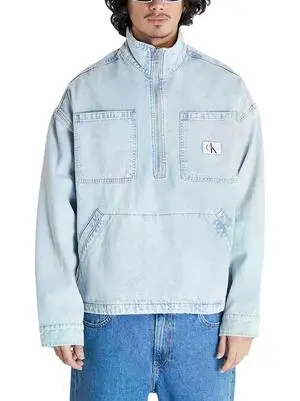 Calvin Klein Pop Over Denim Jacket - Blue