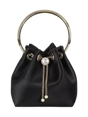 JIMMY CHOO Bon Bon Handbag - Black