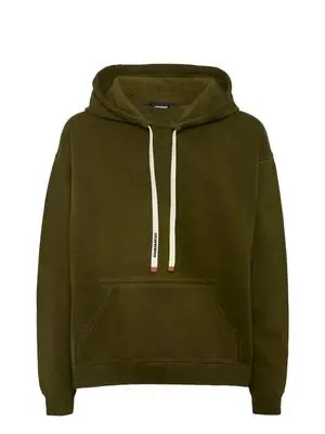 Dsquared2 Drawstring Hoodie - Green