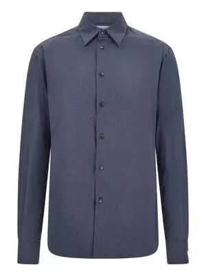 SALVATORE FERRAGAMO Micro-patterned Shirt