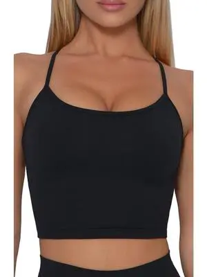 BOMBSHELL SPORTSWEAR Relax Long Bra - Black