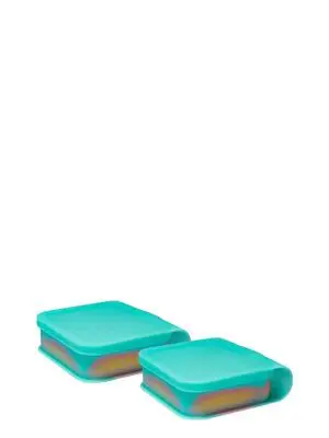 SILIPINT Silicone Go Go Sandwich Bowls 2-piece Set - Multicolored