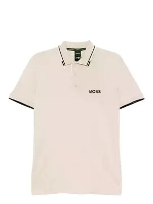 BOSS Cotton-blend Polo Shirt - Neutrals