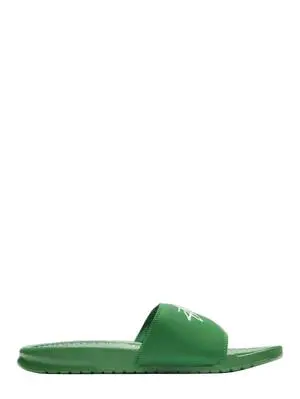 Nike Benassi Pine /sail Slides - Green