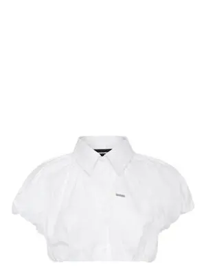 Dsquared2 Cropped Shirt - White