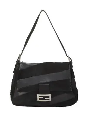 Fendi Ponyhair Mama Bag - Brown