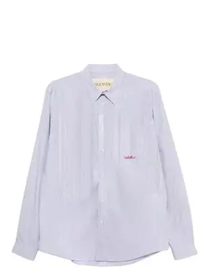 Valentino Garavani Striped Shirt - Blue
