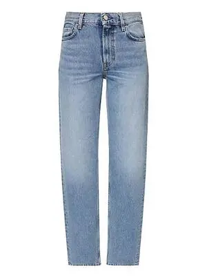 TOTEME Low Straight-leg Denim Jeans - True Vintage