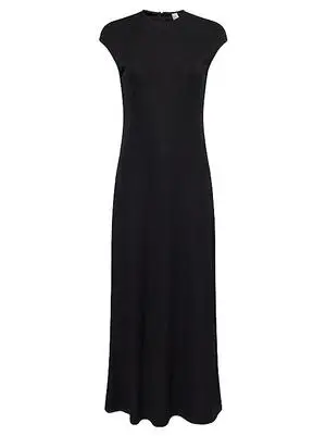 TOTEME Jersey Maxi Dress - Black
