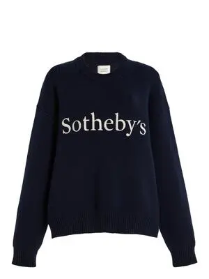 FRAME X Sotheby's Cashmere Sweater - Navy