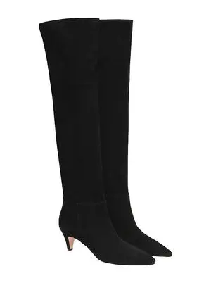 GIANVITO ROSSI Elise Over-the-knee Boots - Black Leather