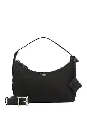 Mcm Aren Small Hobo Bag - Black