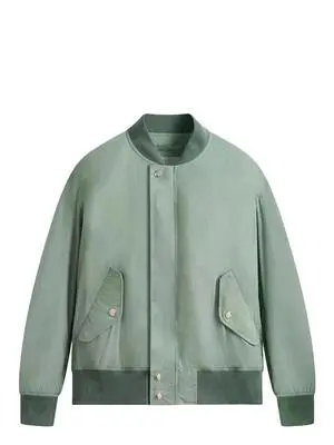 Mackintosh Saughtree Lightweight Bomber Jacket - Green