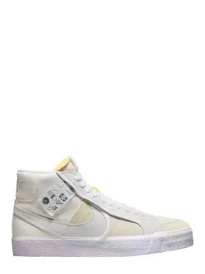 Nike Sb Blazer Mid Sneakers - White