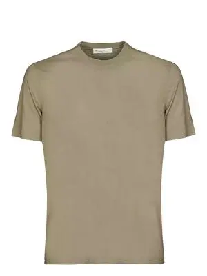 FILIPPO DE LAURENTIIS Cotton T-shirt - Neutrals