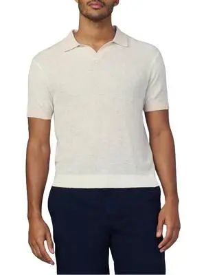 Joe's Jeans Club Cotton & Linen Polo - Papyrus