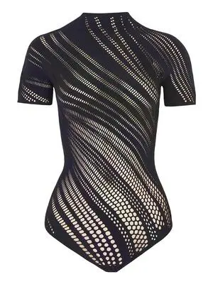 WOLFORD Perforated Bodysuit