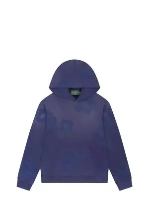 DENIM TEARS Mono Cotton Wreath Hoodie - Blue