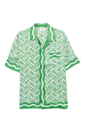 Casablanca Silk Shirt - Green