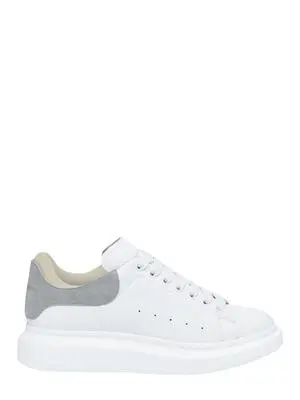 Alexander McQueen Oversized Suedein Sneakers - White/grey