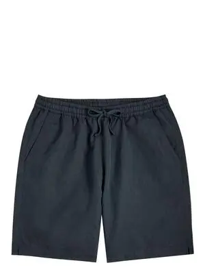 Universal Works Linen-blend Shorts - Navy