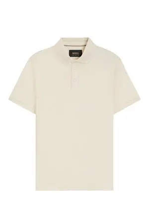 BOSS Cotton Regular-fit Polo Shirt - White