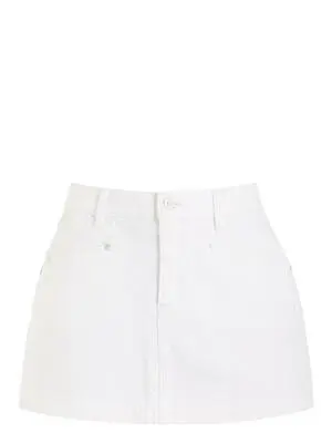 PAIGE Ryder Denim Mini Skirt
