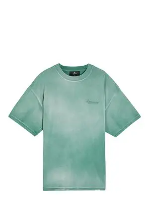 REPRESENT Owners' Club Printed Cotton T-shirt - Green