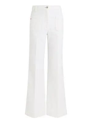 VICTORIA BECKHAM Alina Flared-Leg Jeans