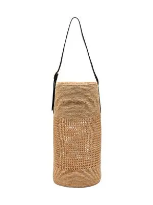 KHAITE Billie Raffia Bucket Bag