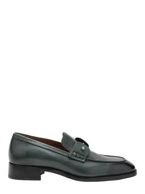 CHRISTIAN LOUBOUTIN Chambelimoc Loafer Green