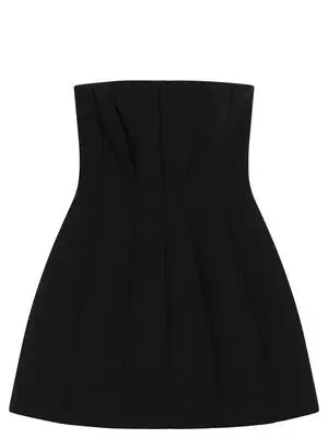 Max Mara Bustier Mini Dress - Black