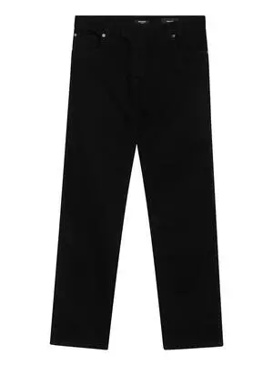 Balmain Cotton Denim Jeans - Black