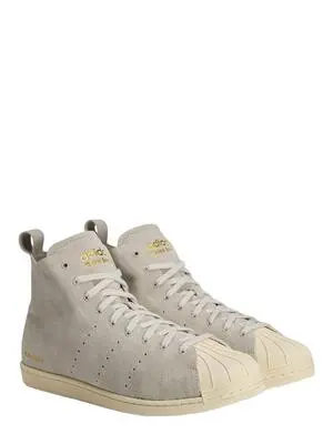 WALES BONNER X ADIDAS Superstar High-top Sneakers - Grey