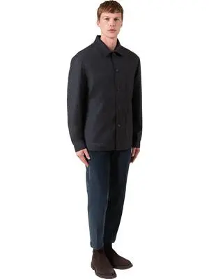 AUTORE Autore Borg Overshirt Jacket Grigio