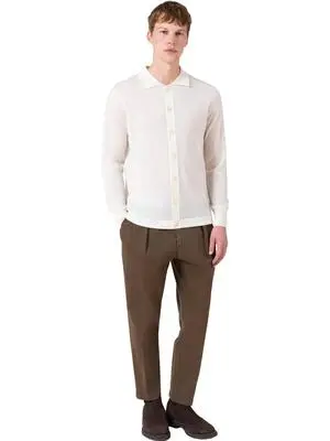 AUTORE Brando Cotton Pant - Cacao