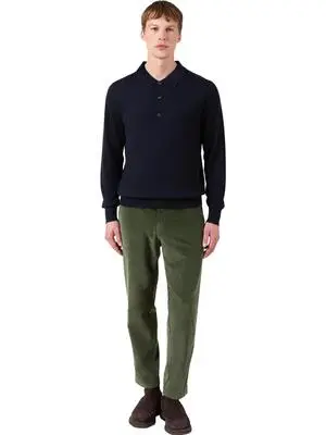 AUTORE Newman Cords Trousers - Verde Militare
