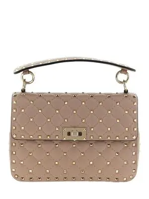 Valentino Garavani Rockstud Spike Shoulder Bag - Pink