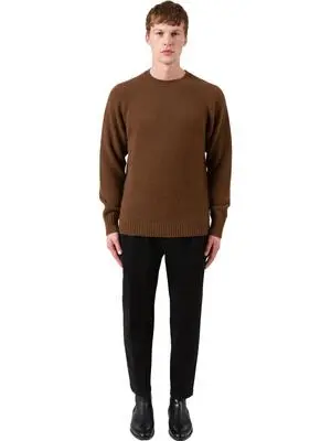 AUTORE Gable Wool And Cashmere Sweater - Marrone
