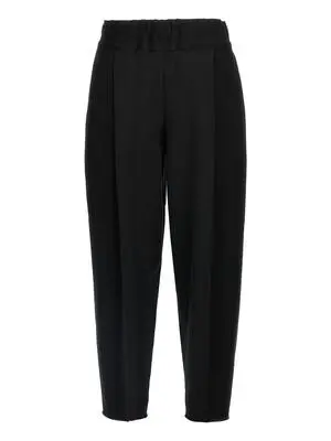 Issey Miyake Balloon Leg Pants - Black