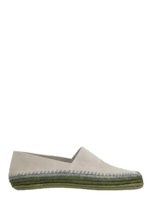 Loewe Rio Suede Espadrilles - Light Grey