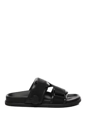 Moncler Slides Black