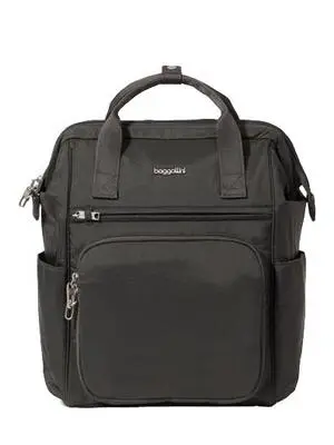 BAGGALLINI Securtex Anti-theft Windsor Backpack - Charcoal